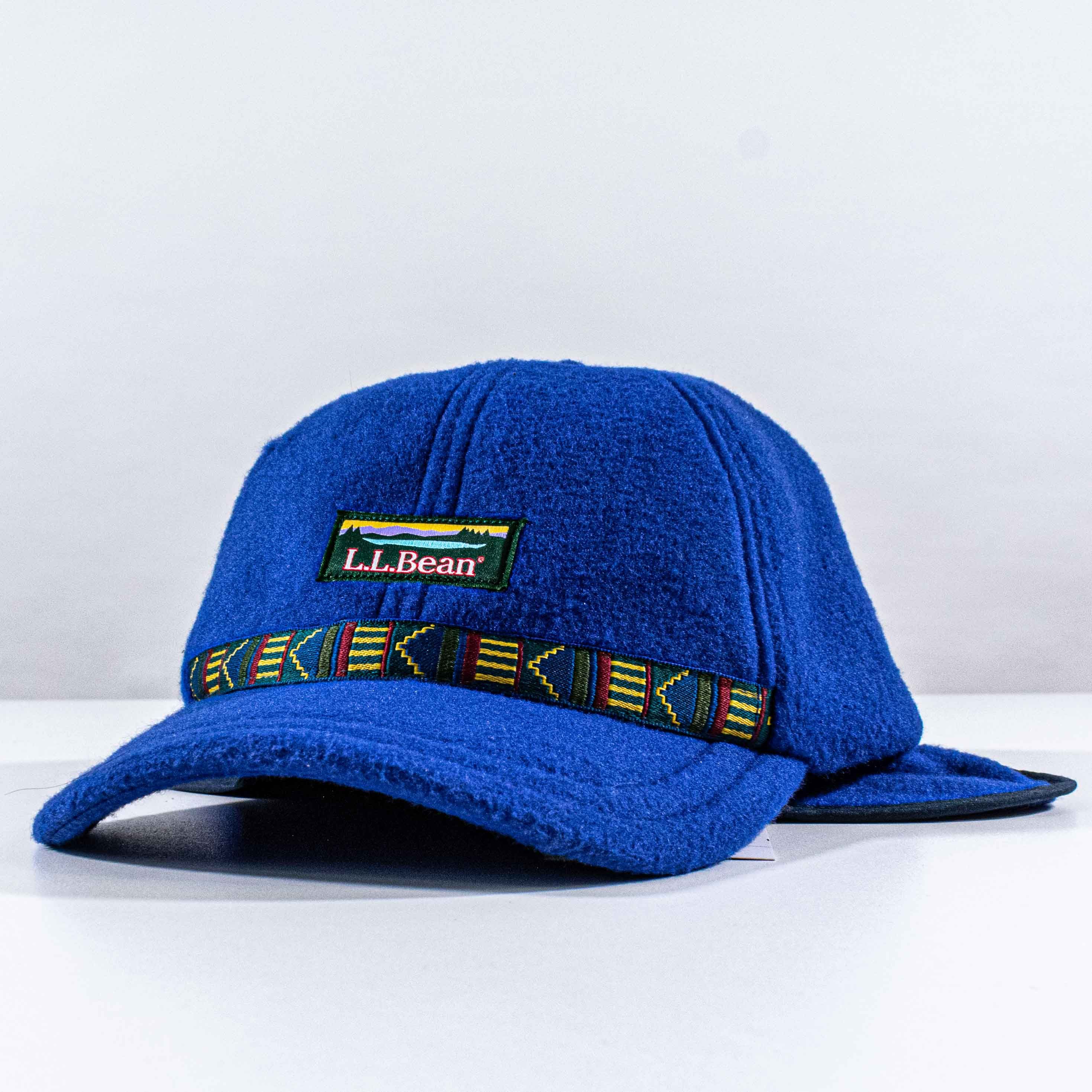 L.L. Bean L.L. Bean Mountain Classic Ear Flap Hat Aztec Fleece Trapper ...