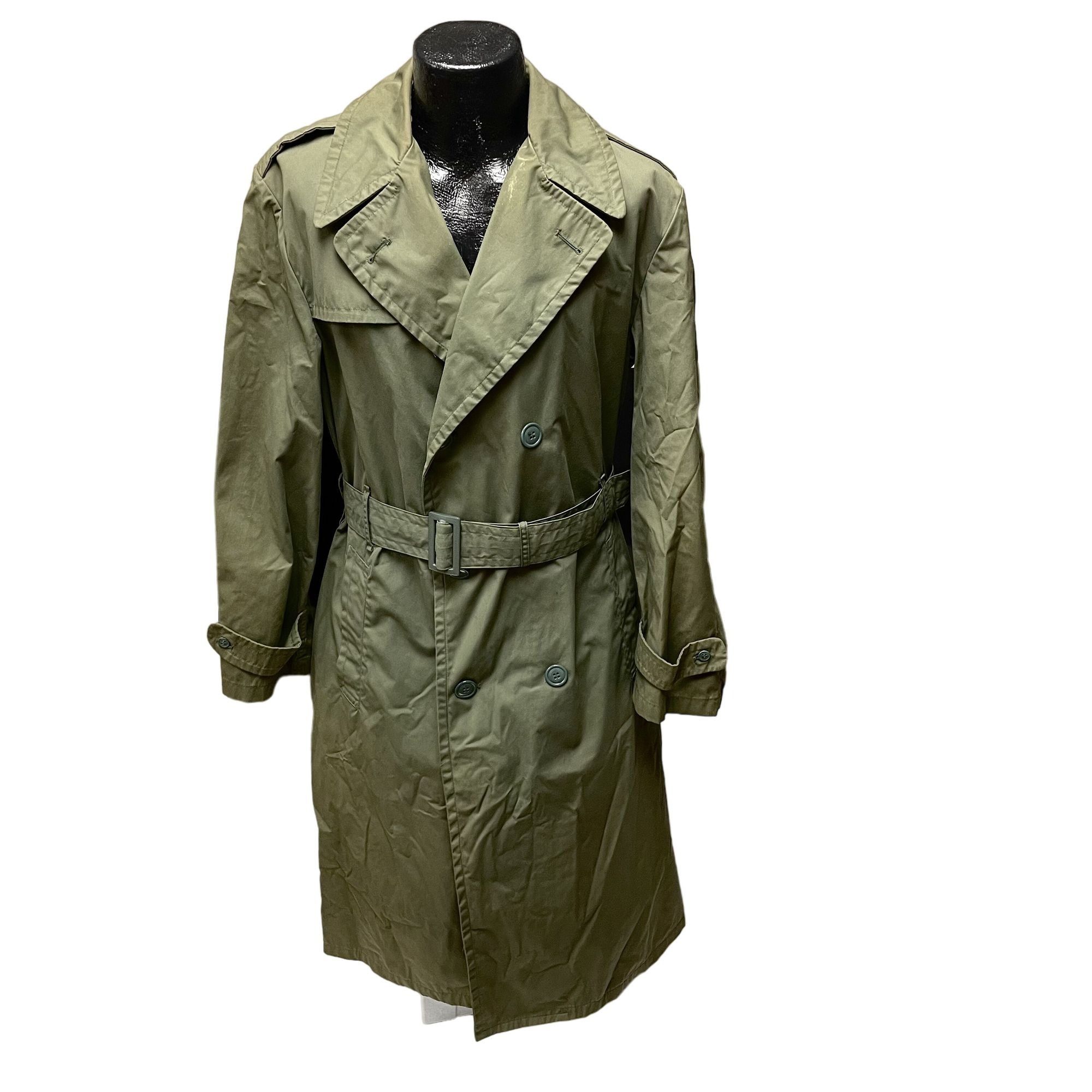 Other Vtg Vietnam MILITARY Overcoat TRENCH US Army Raincoat | Grailed