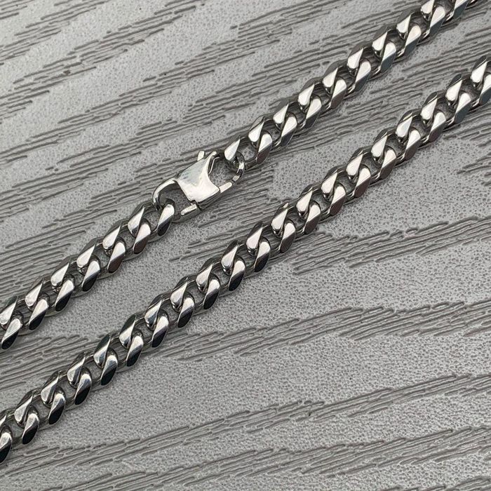 Cuban Link Chain Silver Cuban Link Chain | Cuban Chain 7mm | Grailed