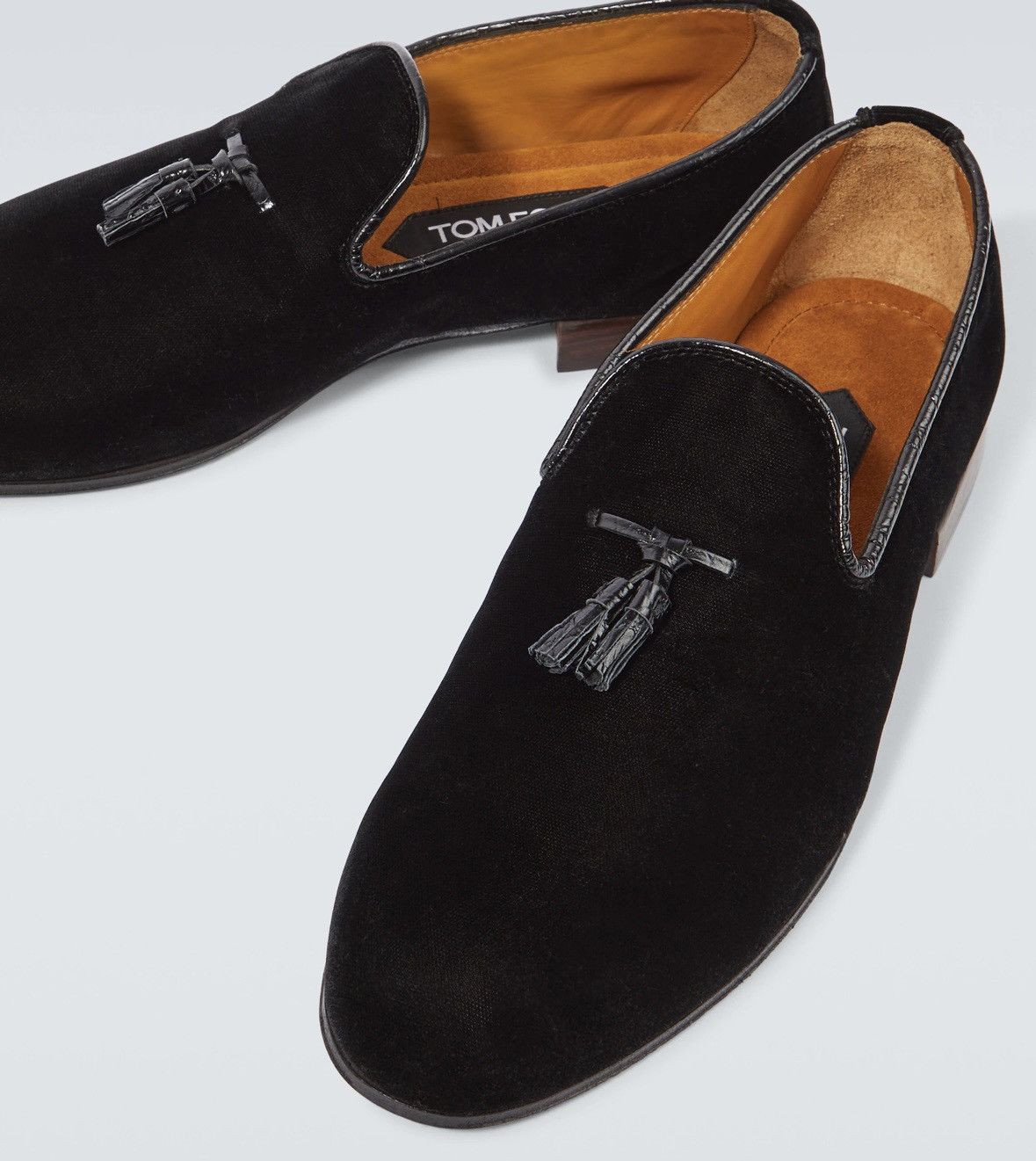 Tom Ford Nicolas velvet loafers | Grailed