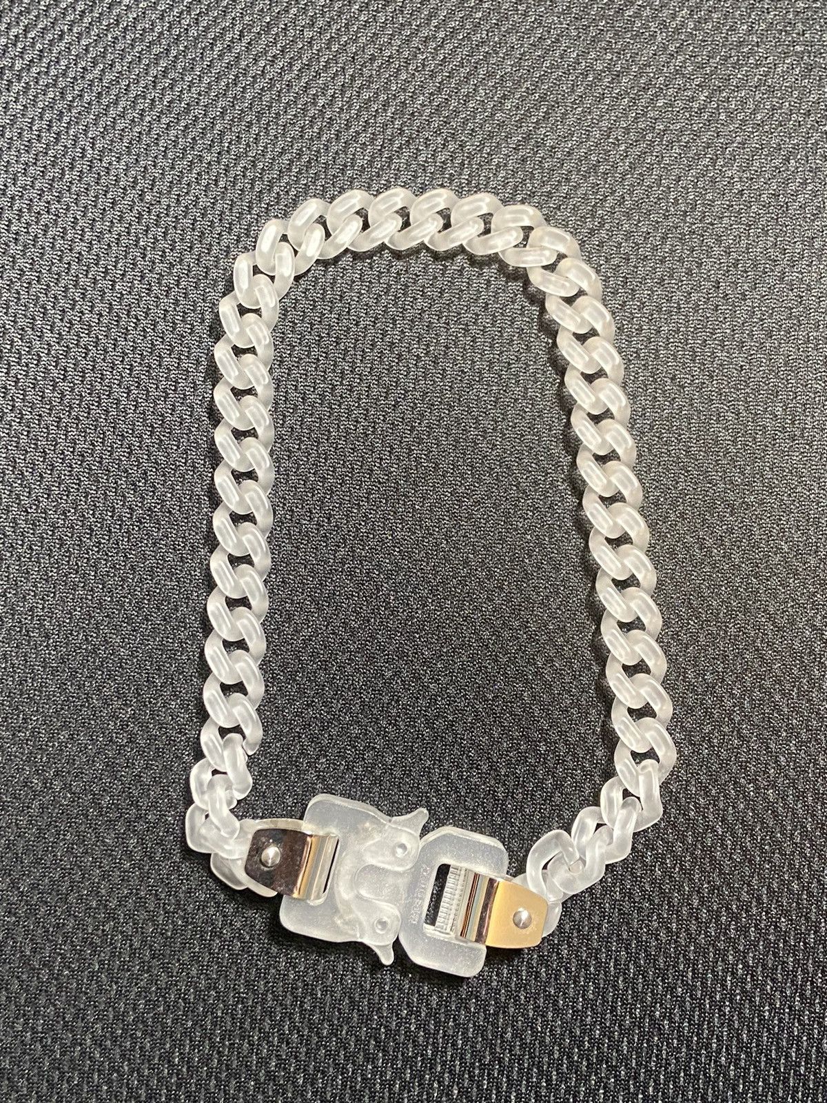 1017 ALYX 9SM × Alyx 1017 Alyx 9SM Transparent Rollercoaster Chain Necklace | Grailed