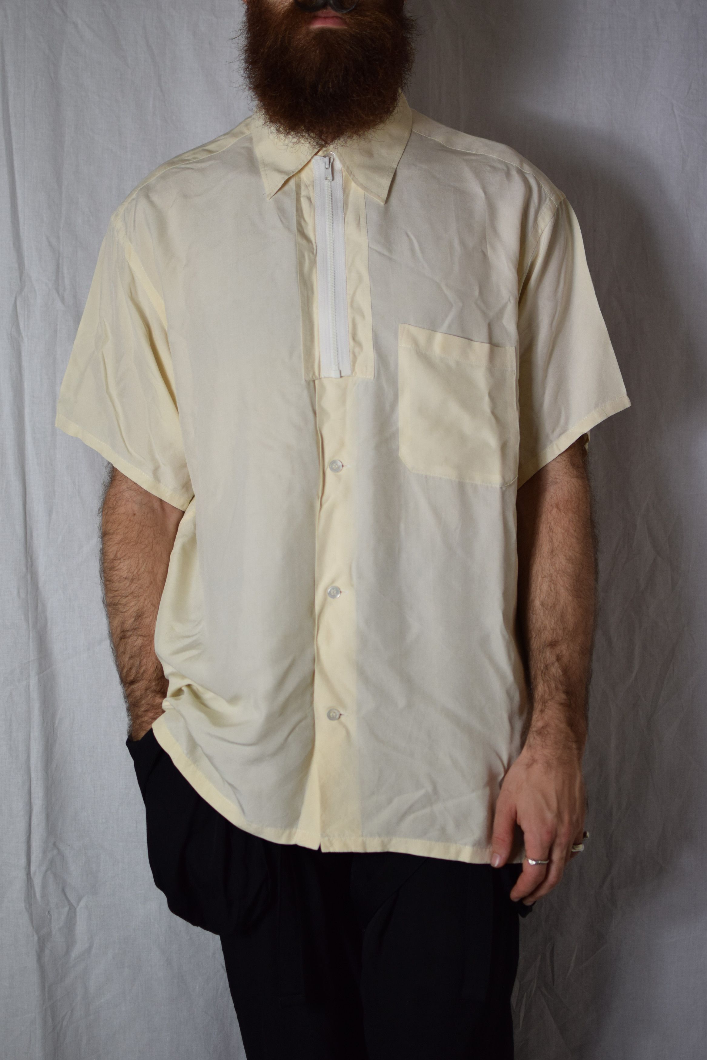 Yohji Yamamoto YYPH Zipper Polo Shirt | Grailed