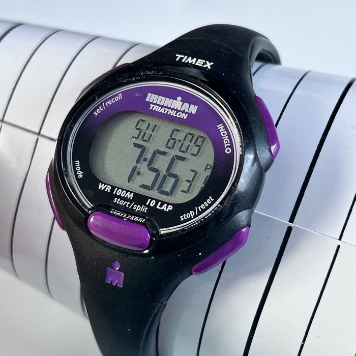 Timex Timex Ironman Triathlon T5K523 Indiglo ST Steel Sport Watch | Grailed