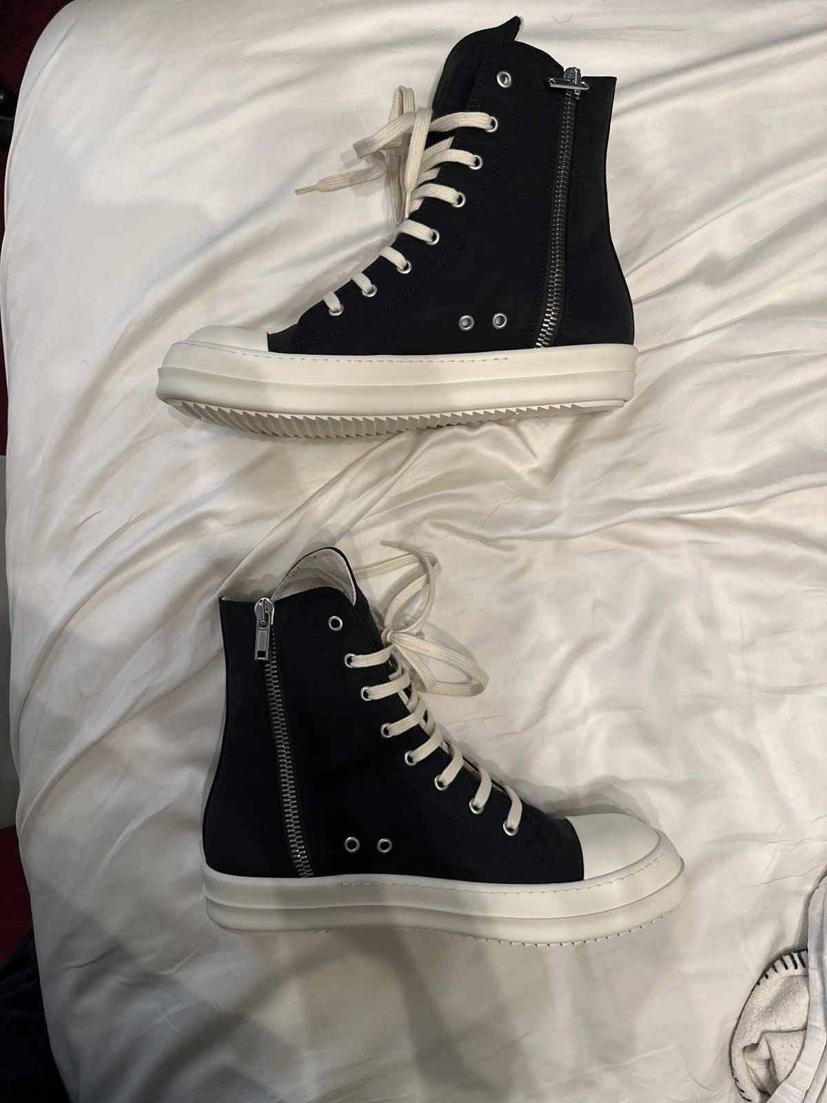 Rick Owens × Rick Owens Drkshdw Rick Owens Ramones text FW23 | Grailed