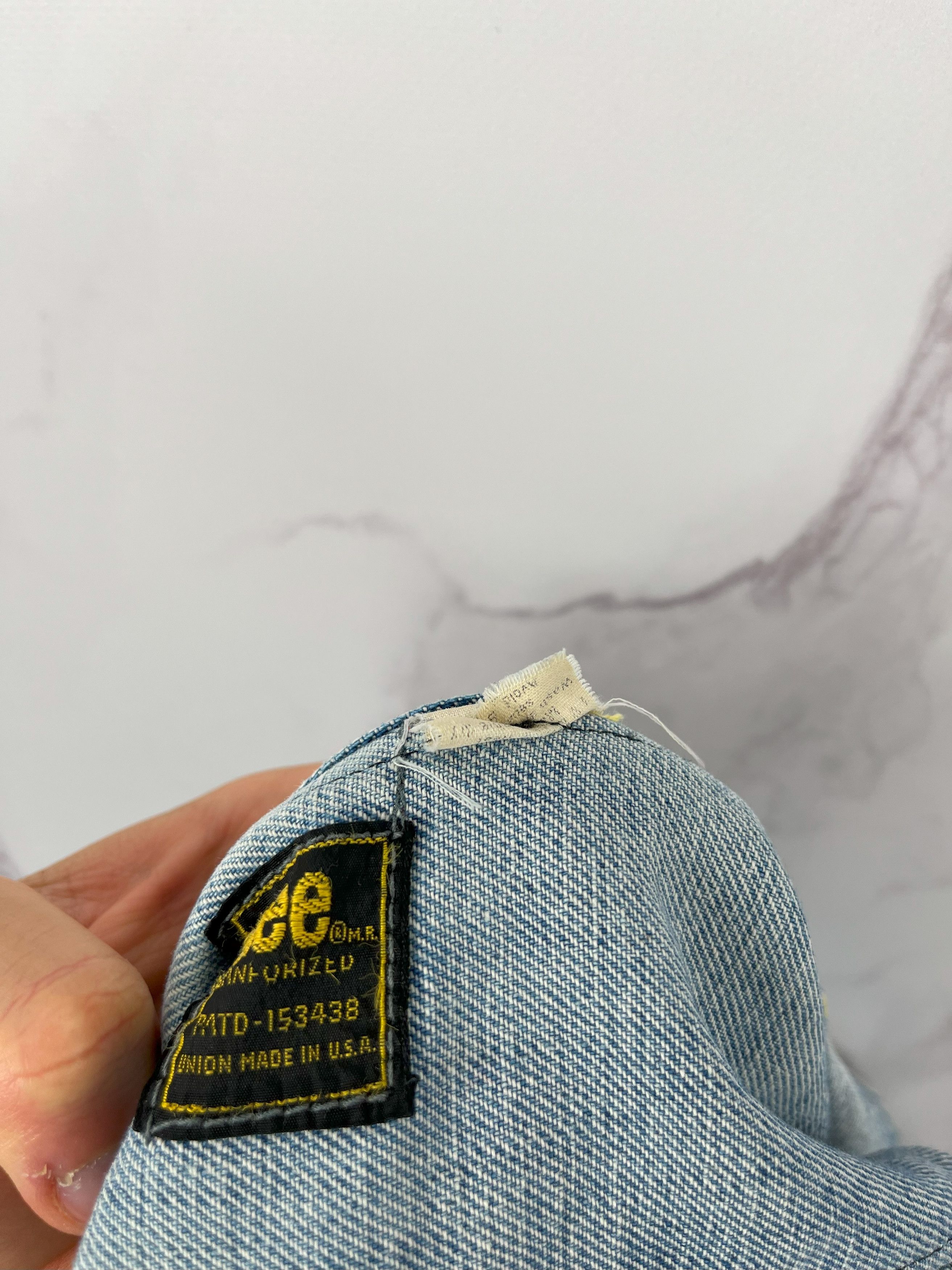 Custom Jacket × Lee × Vintage Vintage Lee Custom Denim Multi Patch Vest ...