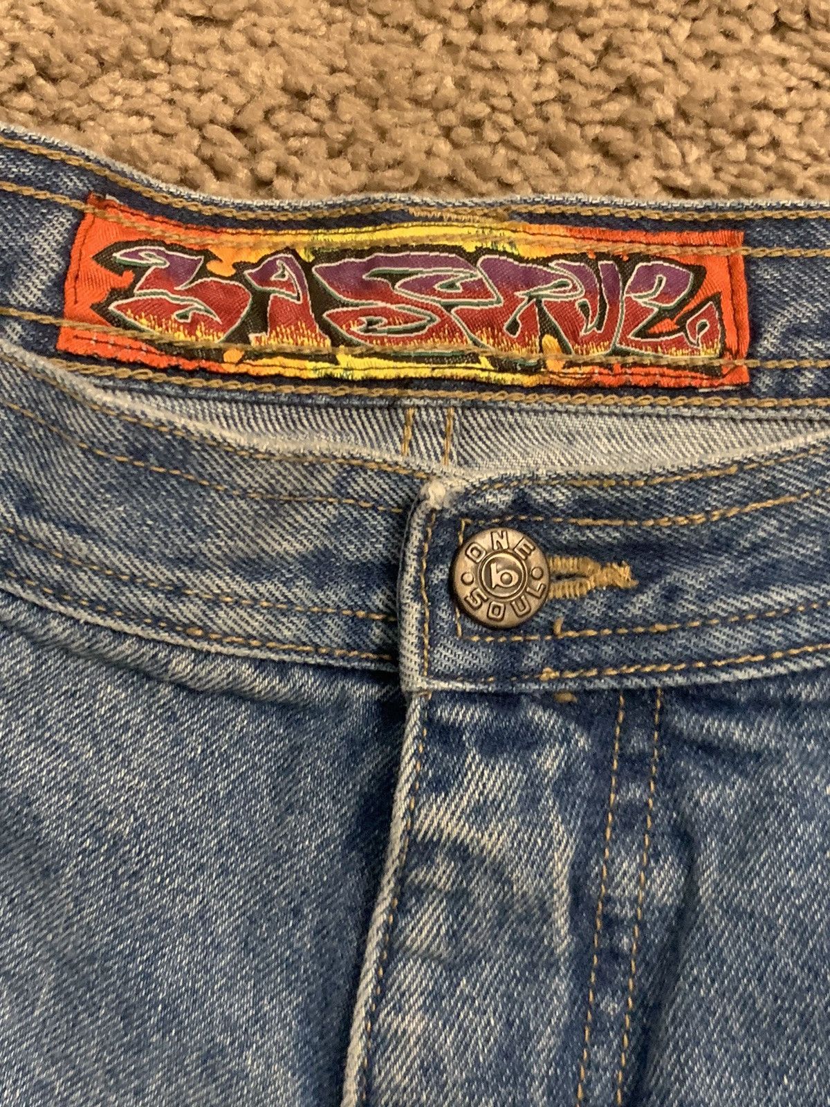 Jnco Jnco style jeans | Grailed