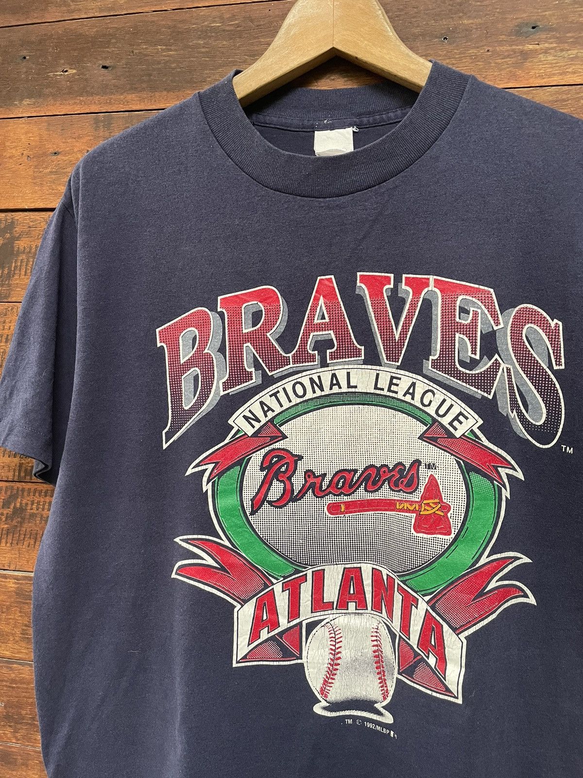 MLB × Vintage Vintage 90s Atlanta Braves national league L Shirt | Grailed