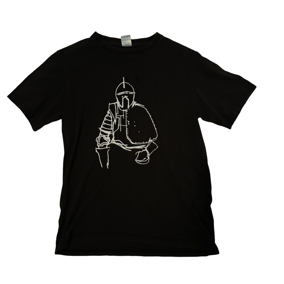 Number (N)ine × Undercover number (n)ine geo knight t-shirt 2001 | Grailed