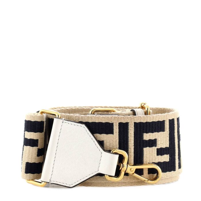 Fendi Strap You Shoulder Strap Zucca Canvas with Leather | Grailed