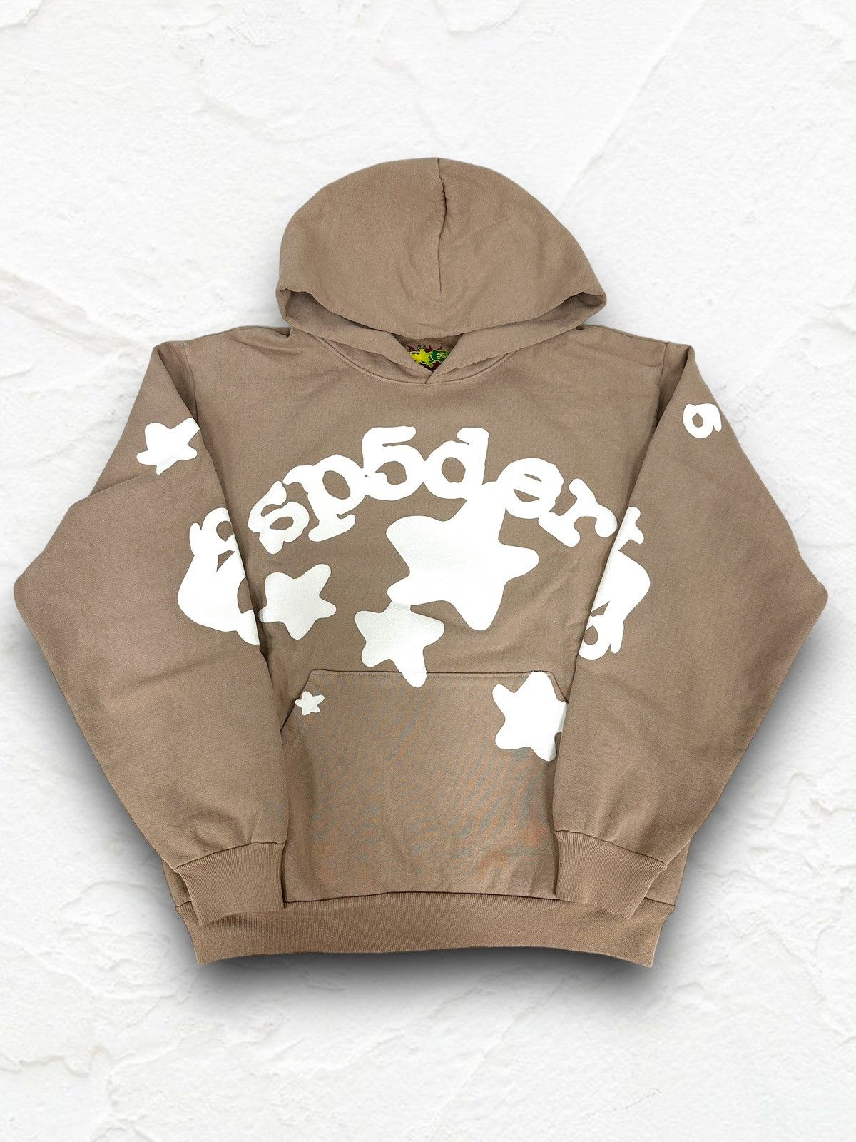 Spider Worldwide Sp5der Spider Worldwide Beluga Hoodie Sand | Grailed