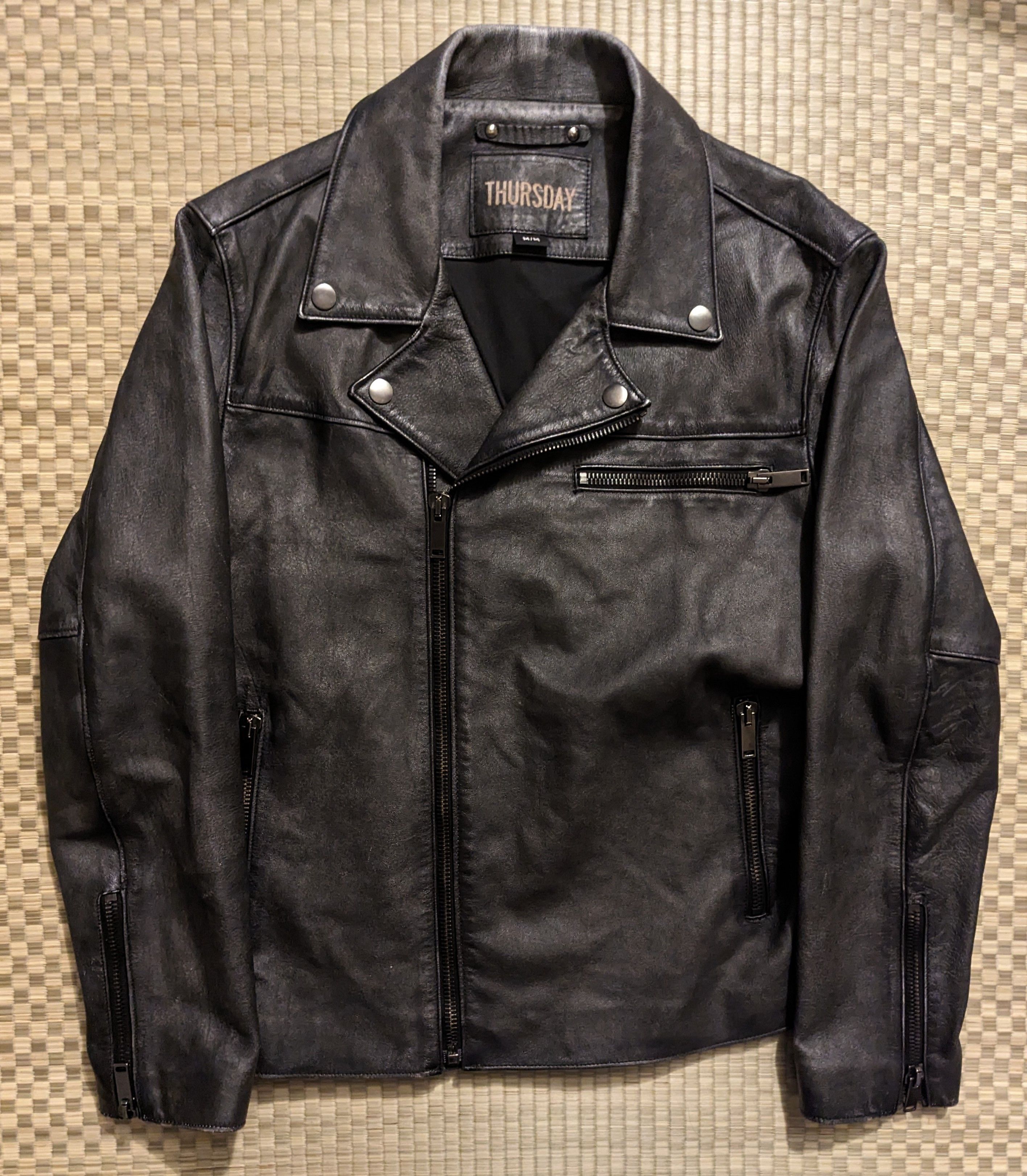 Thursday Boots Thursday Boot Company Leather Motorcycle Jacket | Grailed