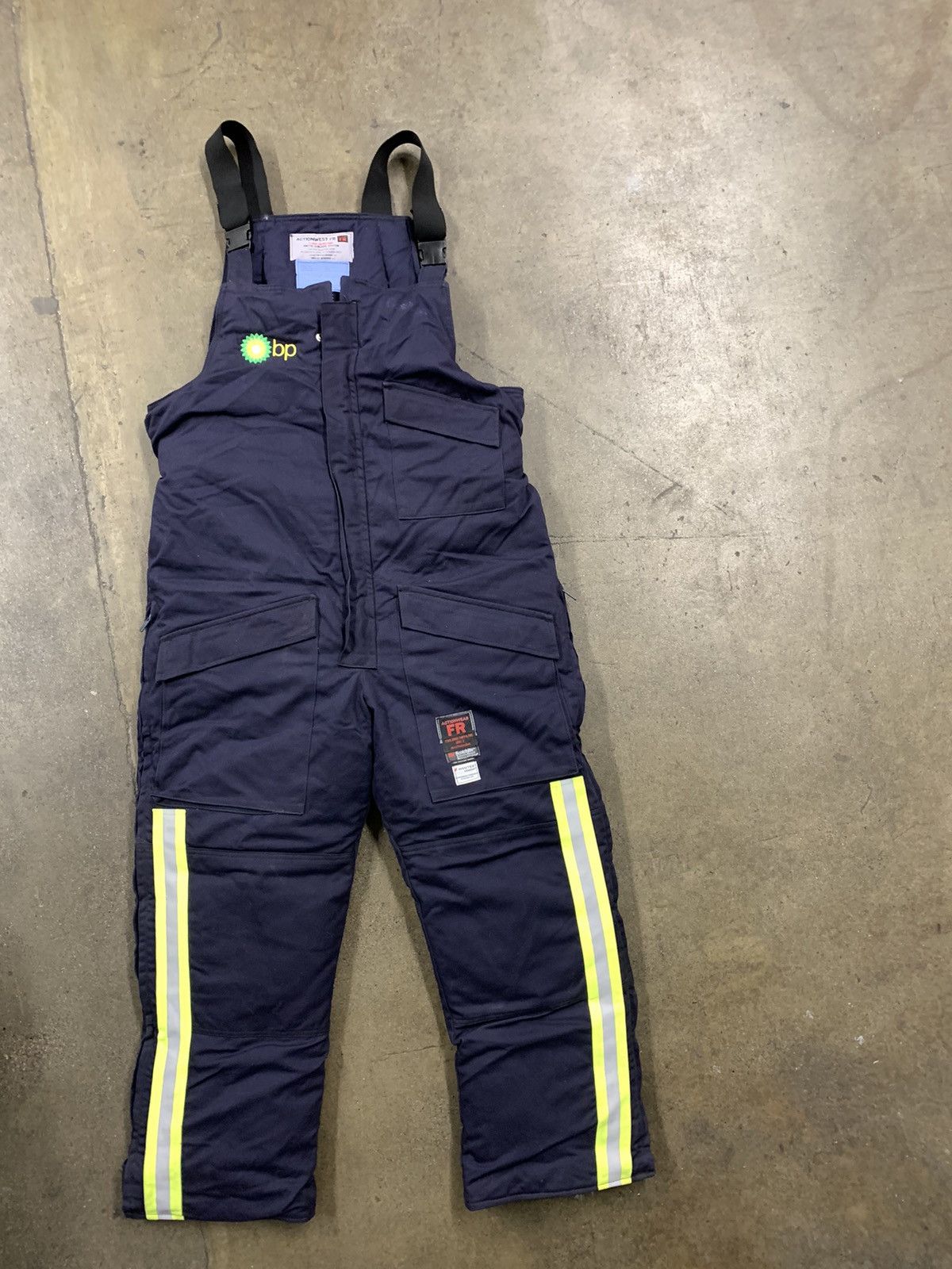Vintage Vintage BP Petroleum Oil Rigger Padded Heavy Overalls | Grailed