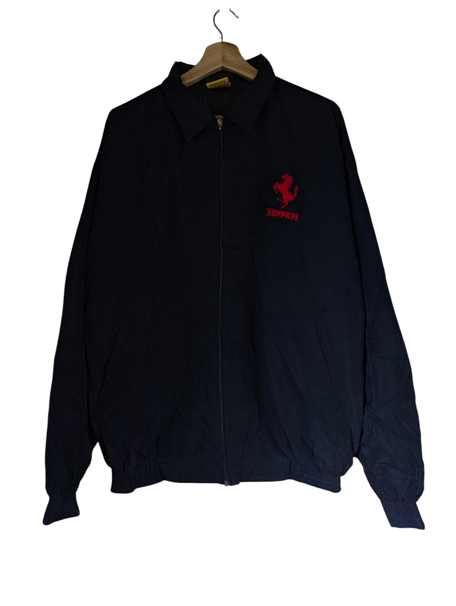 Ferrari FERRARI BOMBER STYLE FULL ZIPPER SWEATER | Grailed