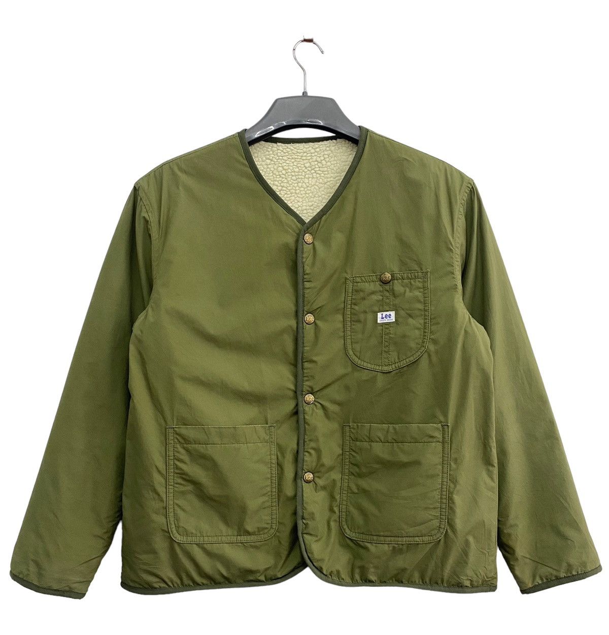 Japanese Brand × Lee × Vintage Vintage Lee Reversible Down Jacket | Grailed