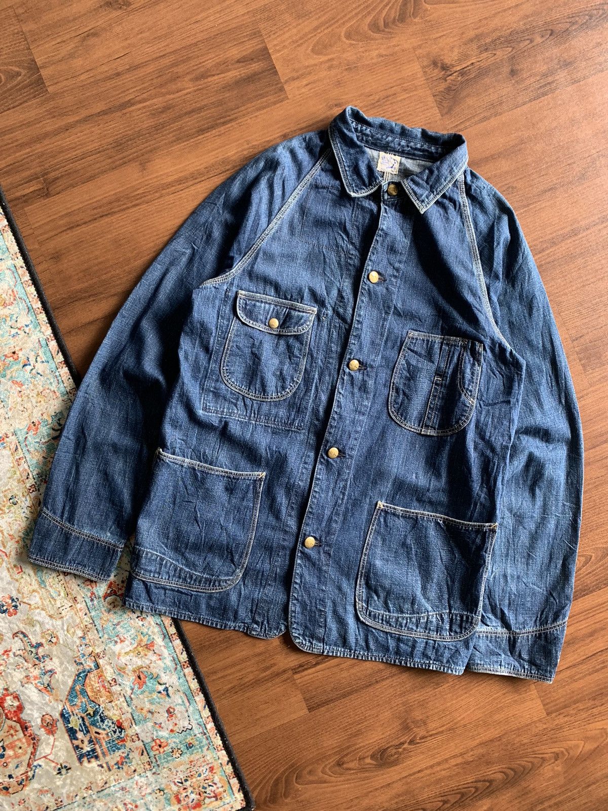 Japanese Brand × Orslow × Vintage 🔥NEED GONE 🔥Orslow 50’s Coverall Denim Chore Jacket | Grailed