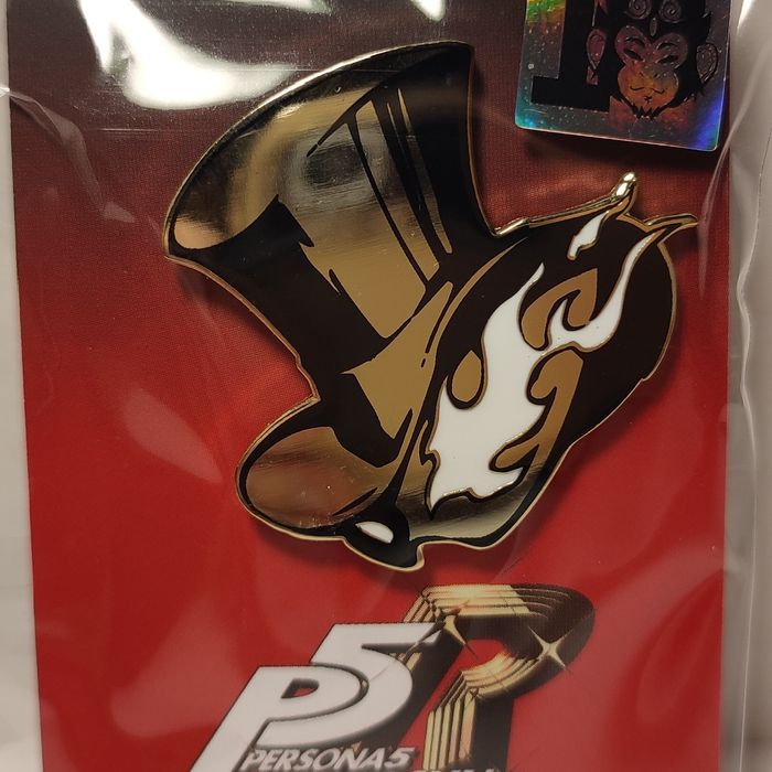 Other Persona 5 Phantom Thieves Logo Enamel Pin Official Atlus Pin ...