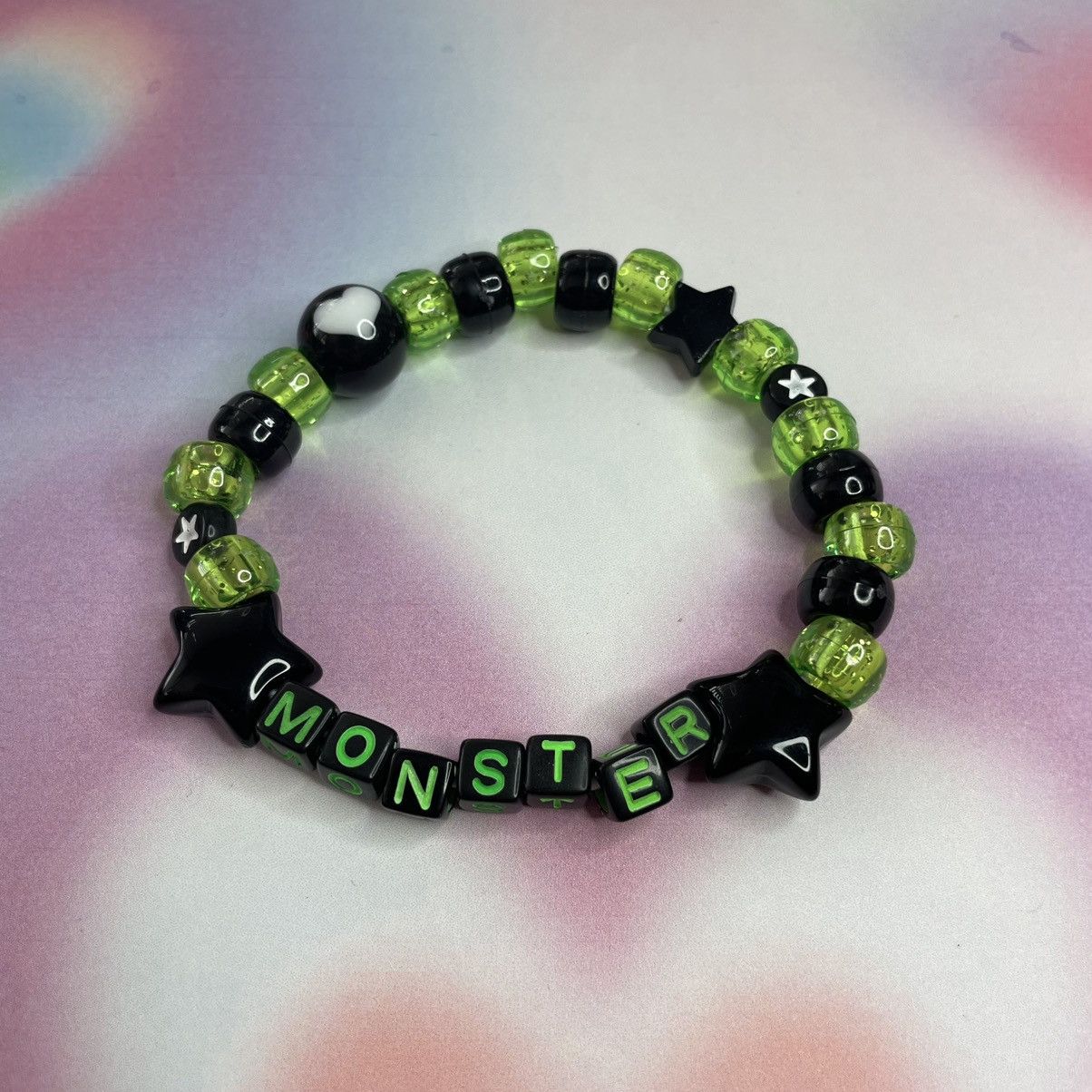 Handmade Monster Energy Kandi Bracelet | Grailed