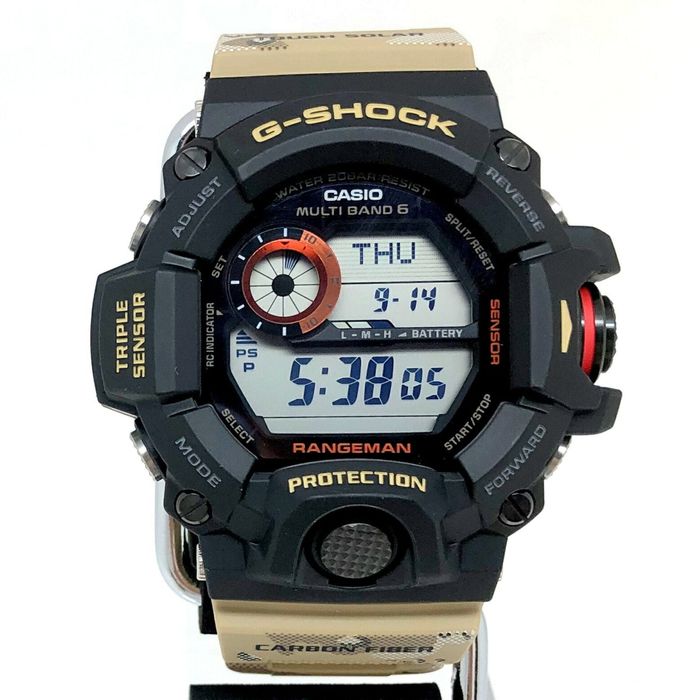Casio CASIO G-SHOCK Watch GW-9400DCJ-1JF RANGEMAN Desert Camouflage ...