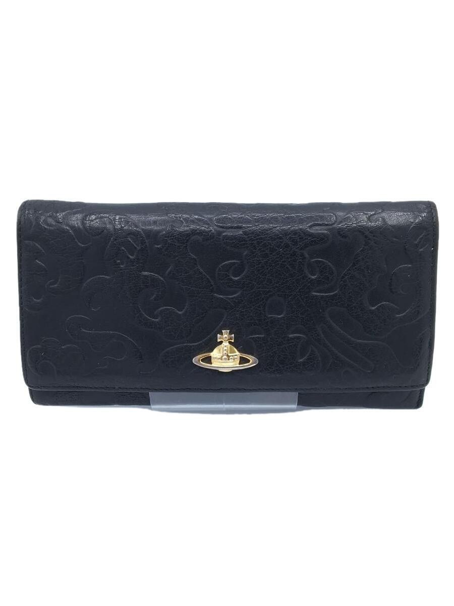 Vivienne Westwood Embossed Orb Logo Leather Long Wallet | Grailed