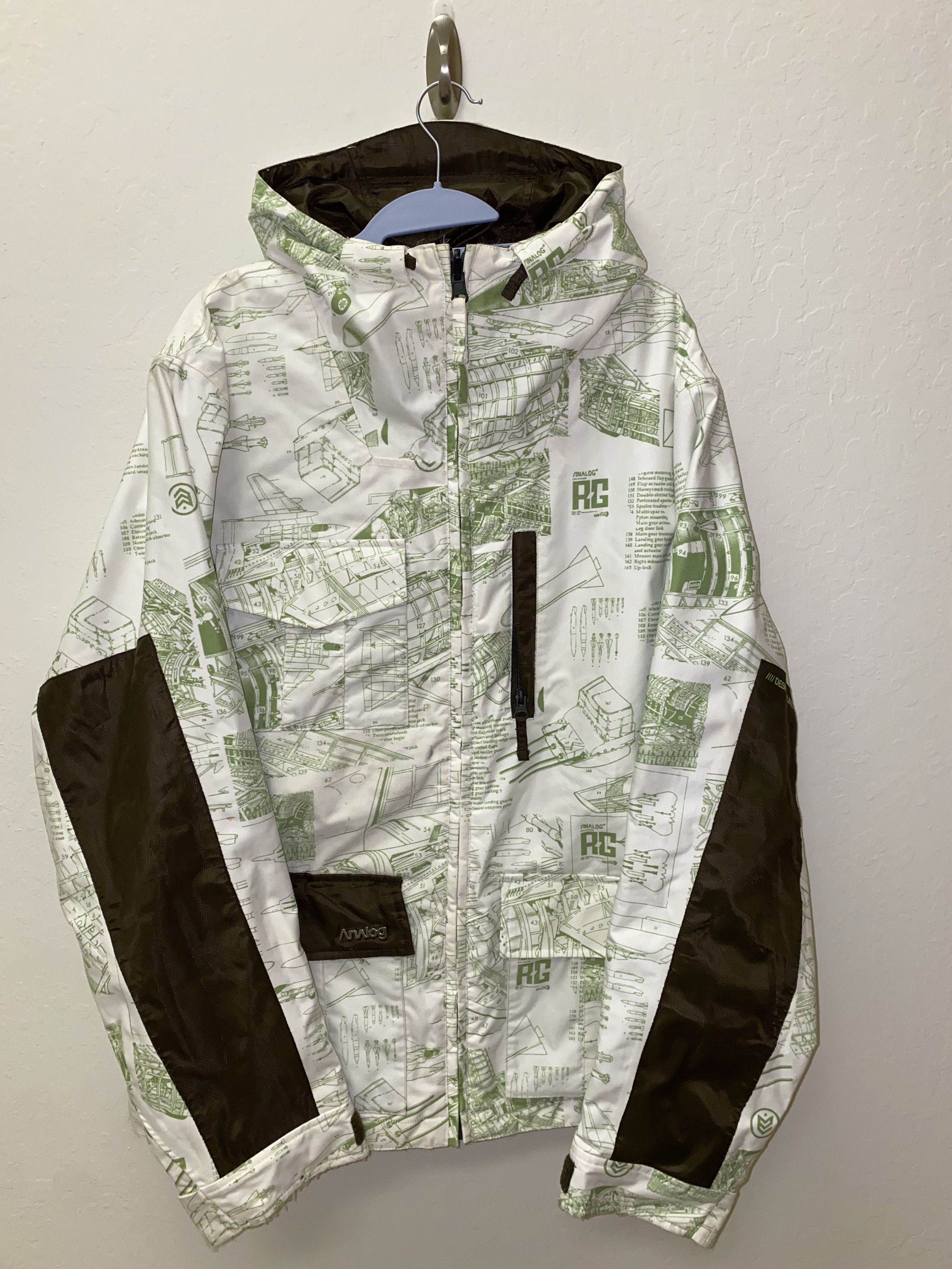 Burton Burton Analog AG "Rocket Design" Reversible Jacket | Grailed