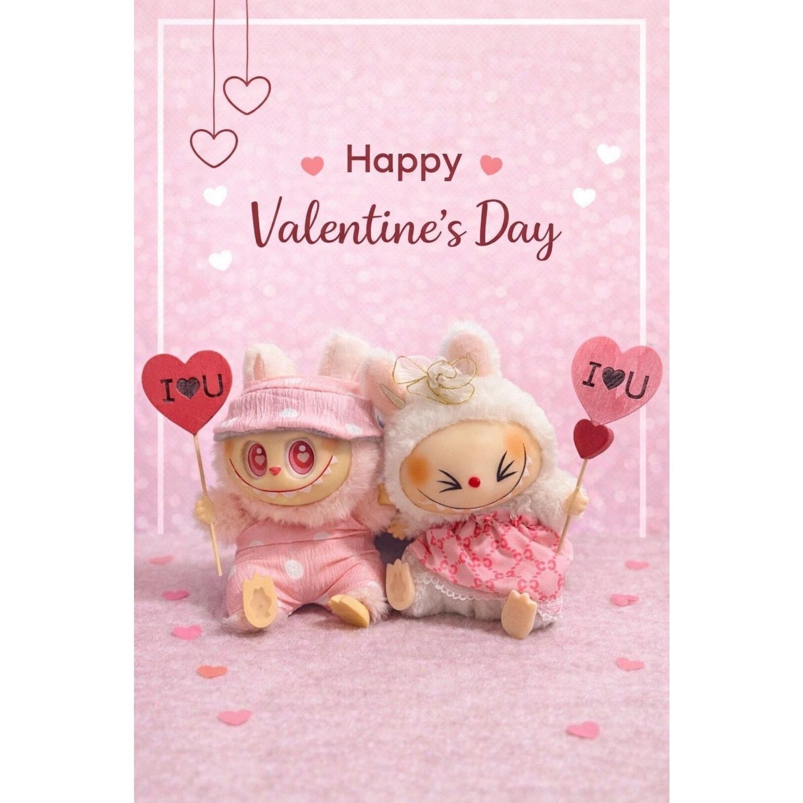 Other Labubu Couple Valentine Edition – Sweet Dressed Lover Style | Grailed