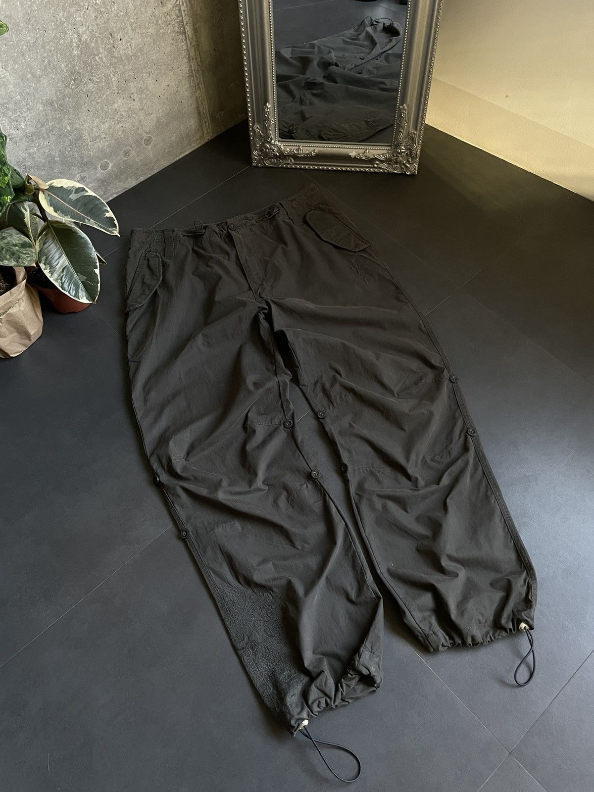 Vintage Vintage Japanese Faded Dragon Parachute Pants Like Maharishi ...