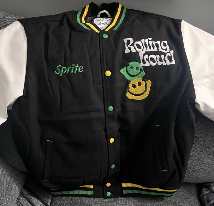Rolling Loud Rare Sprite x Rolling Loud varsity jacket 1 of 8 | Grailed