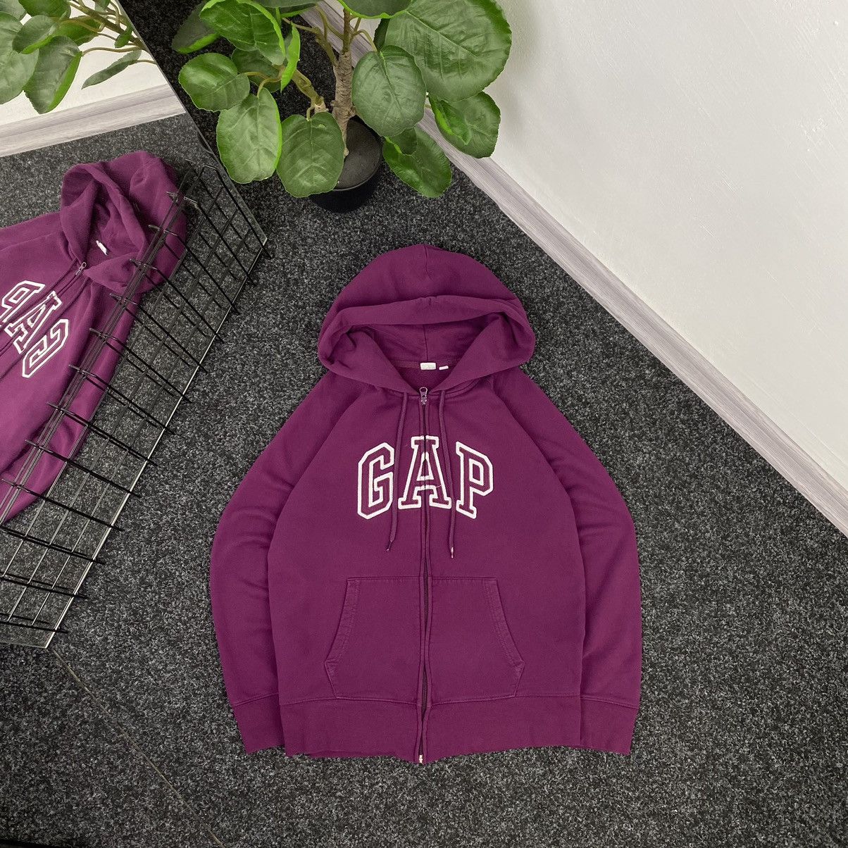 Gap × Streetwear × Vintage Zip Up Hoodie Gap Vintage Big Logo Y2k Style Streetwear | Grailed