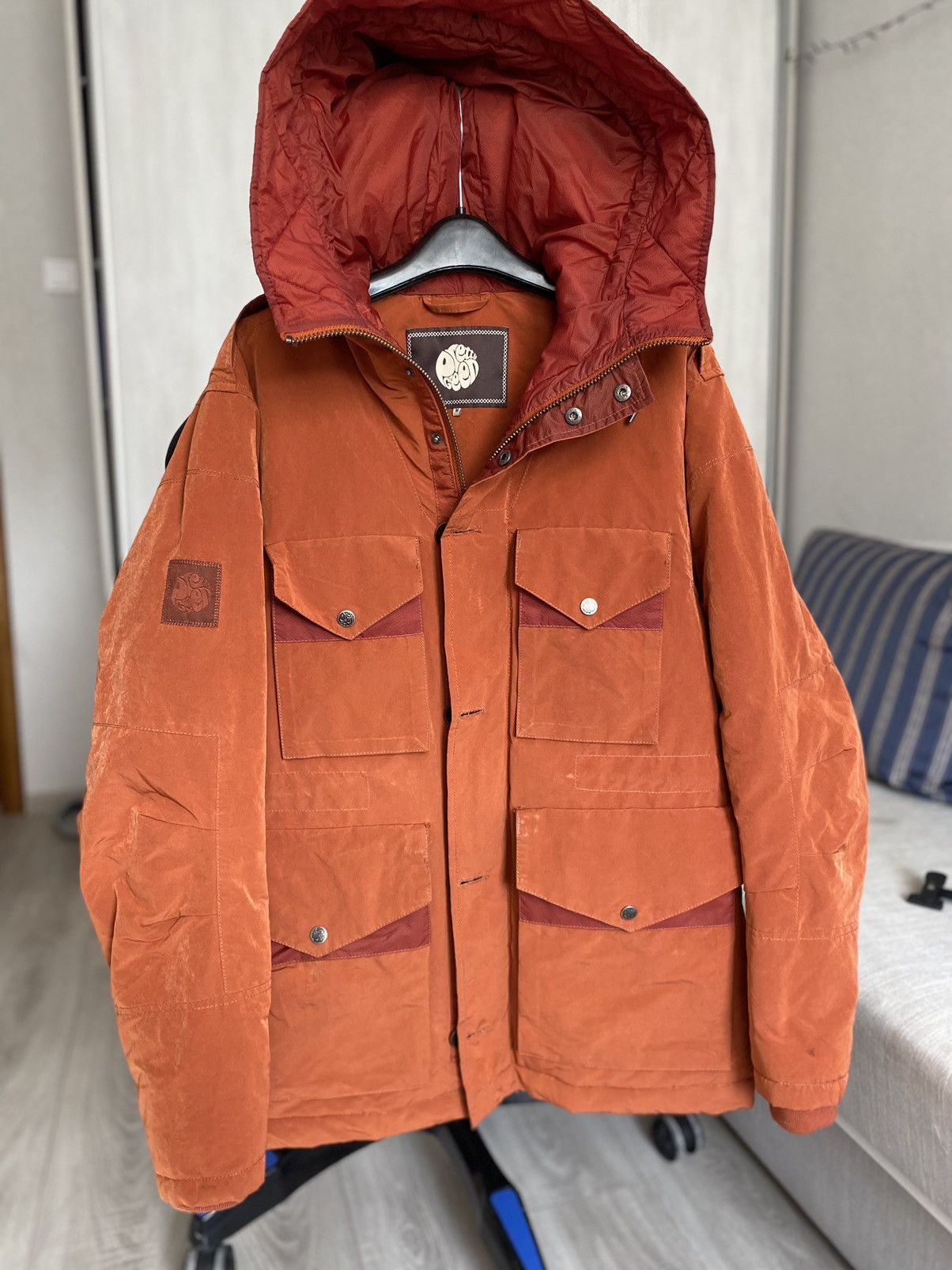 Pretty Green Pretty Green multi pocket jacket raincoats windbreaker ...