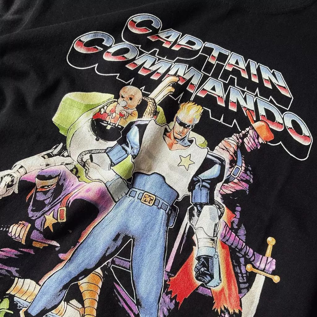 Playstation × Rare Captain commando capcom tee | Grailed