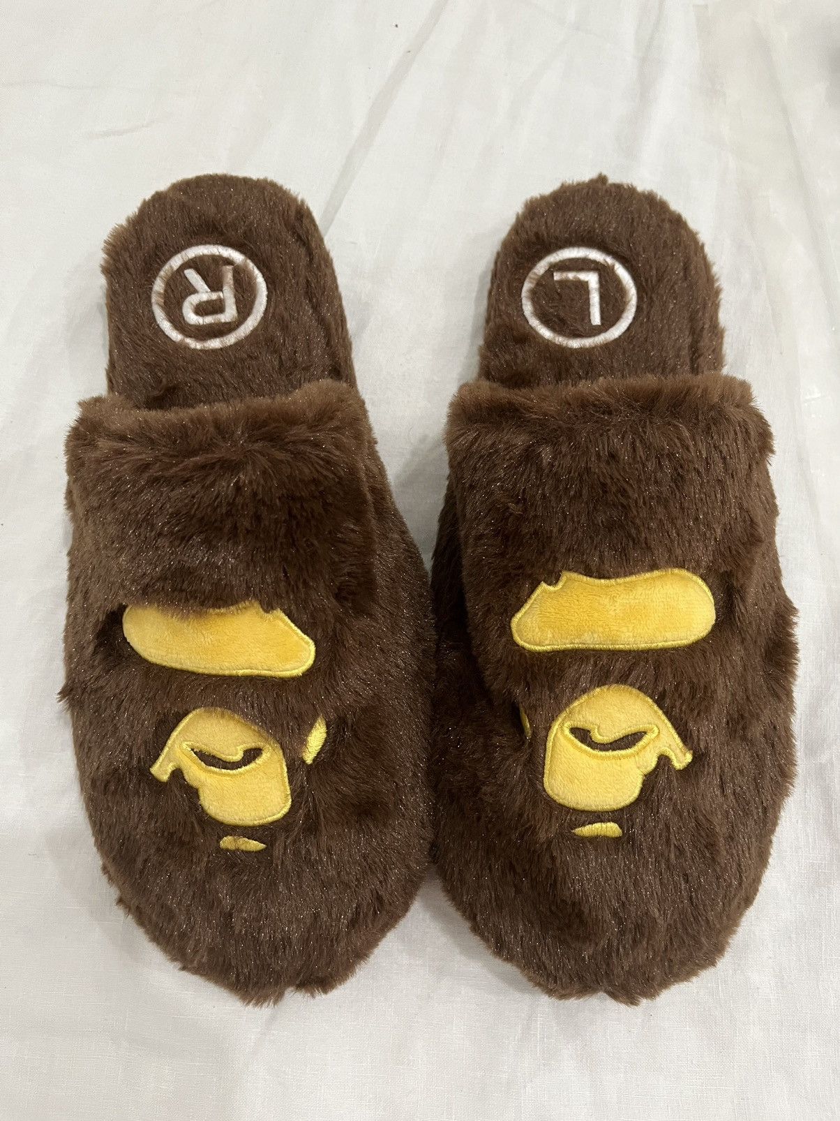 Bape Ape Head Slippers | Grailed