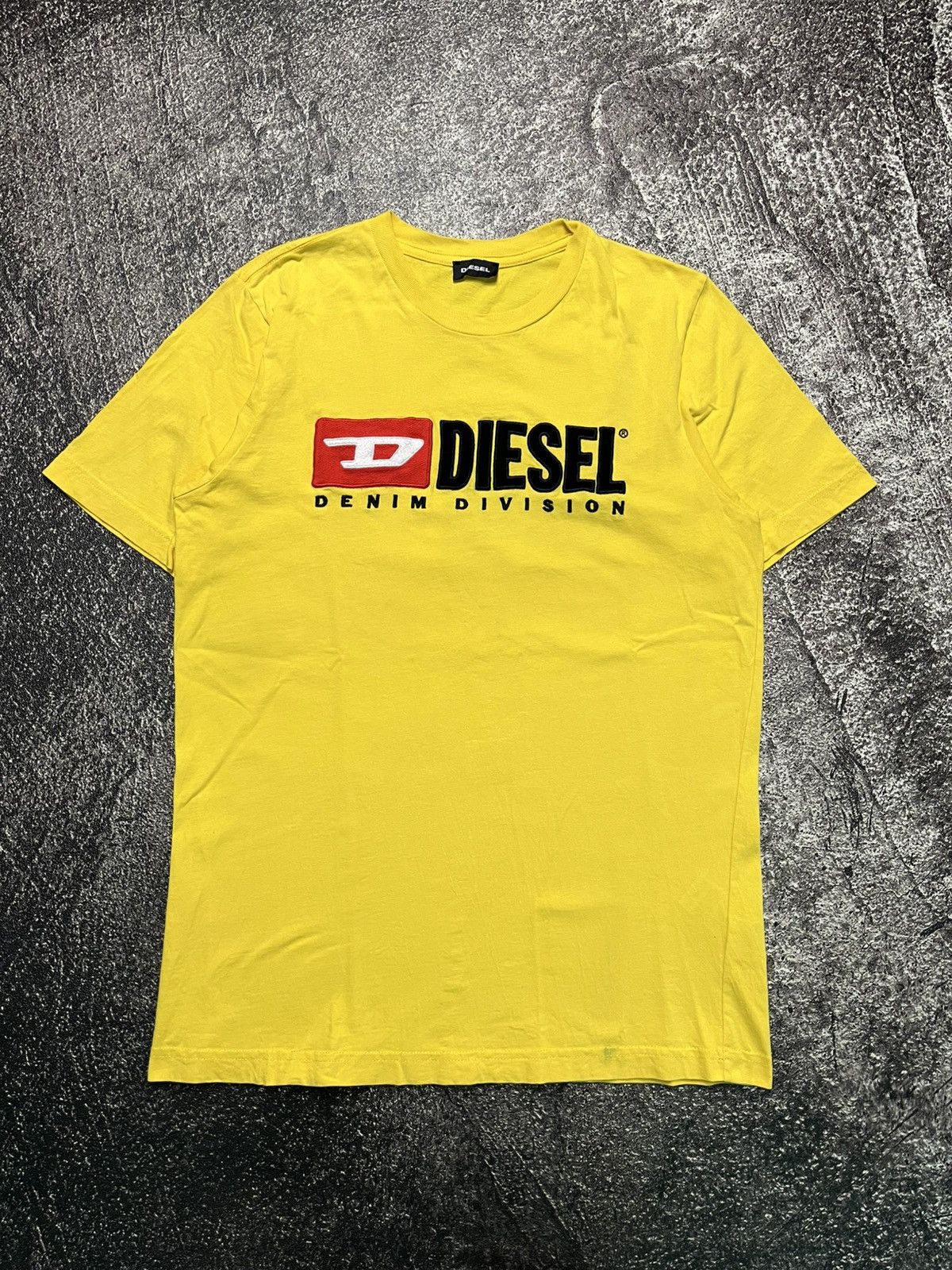 Diesel Diesel Denim Division Yellow T-Shirts | Grailed