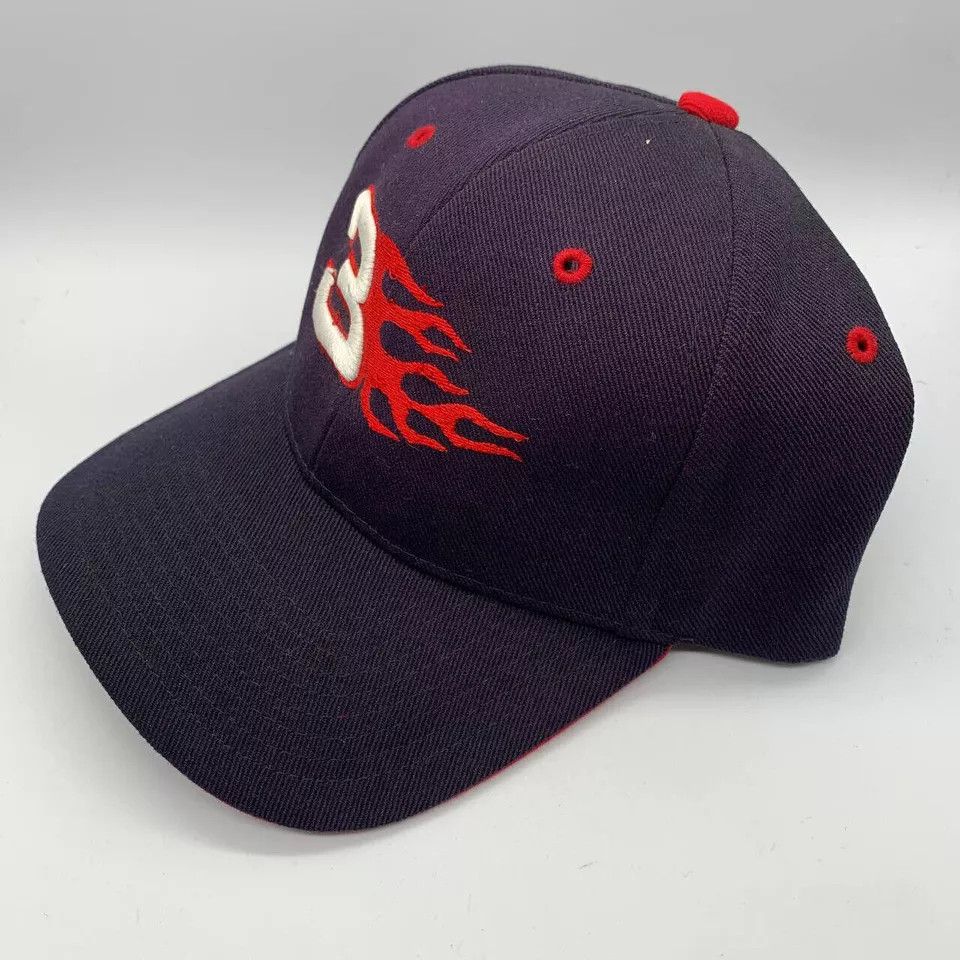 Vintage Vintage Flaming 3 Hat Strapback Purple Cap New Men | Grailed