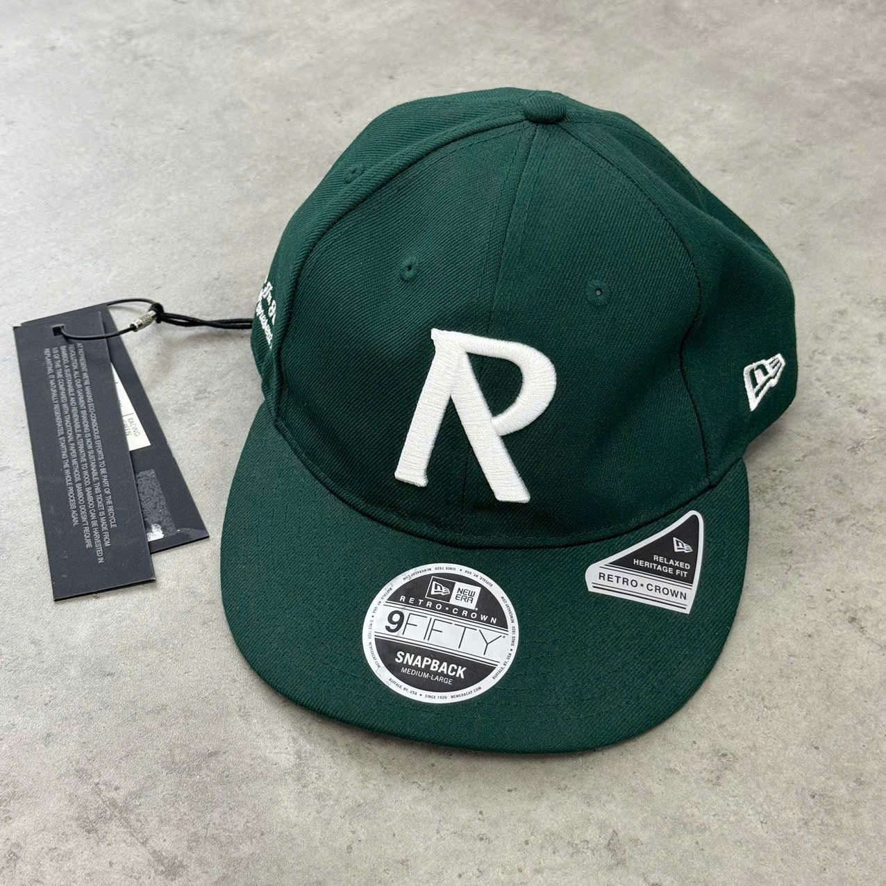 Represent Clo. REPRESENT Initial New Era Cap Racing GREEN | Grailed