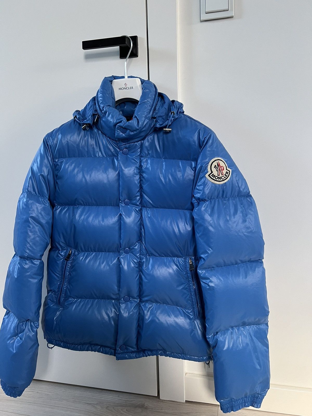 Moncler Moncler Everest puffer jacket maya baby blue | Grailed