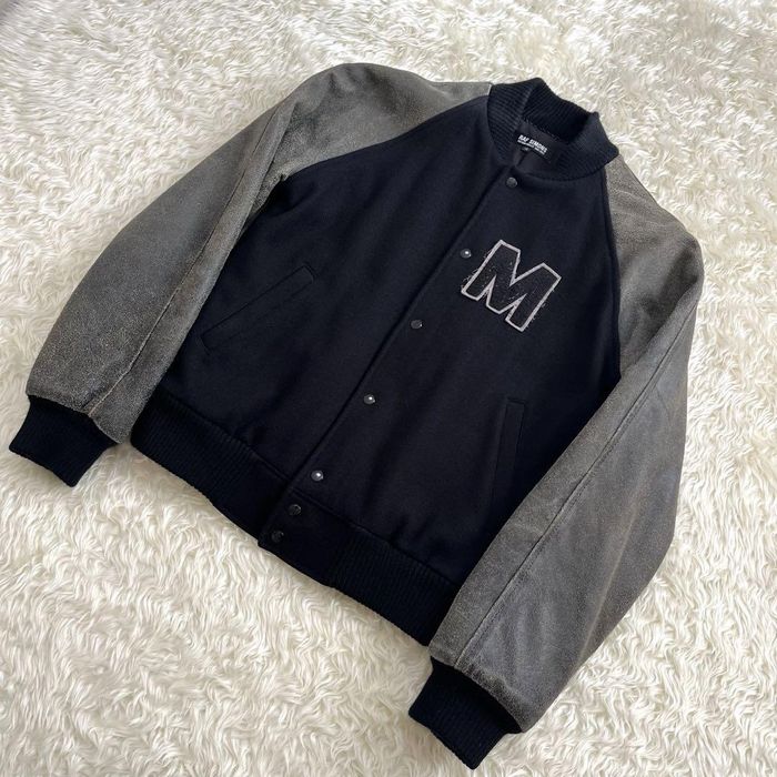 Raf Simons AW2002-2003 Raf Simons Virginia Creeper ‘M’ Varsity Jacket ...