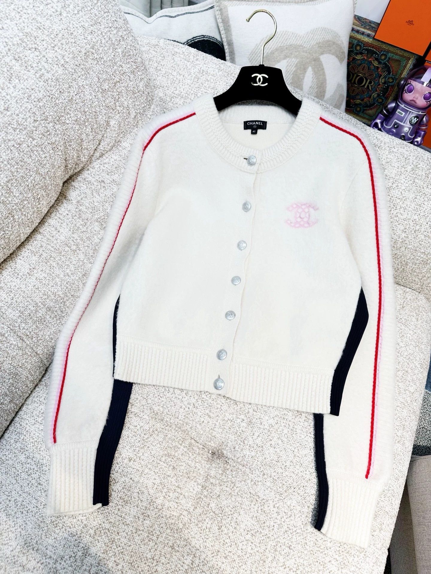 Chanel Chanel Coco Neige Cashmere Jacket - dmc | Grailed