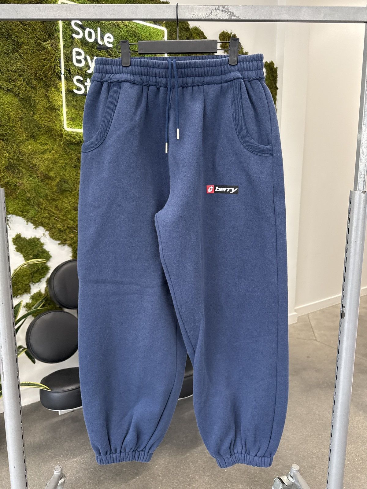 The GV Gallery GV Gallery Raspberry Hills Berry Baggy Sweatpants Navy ...
