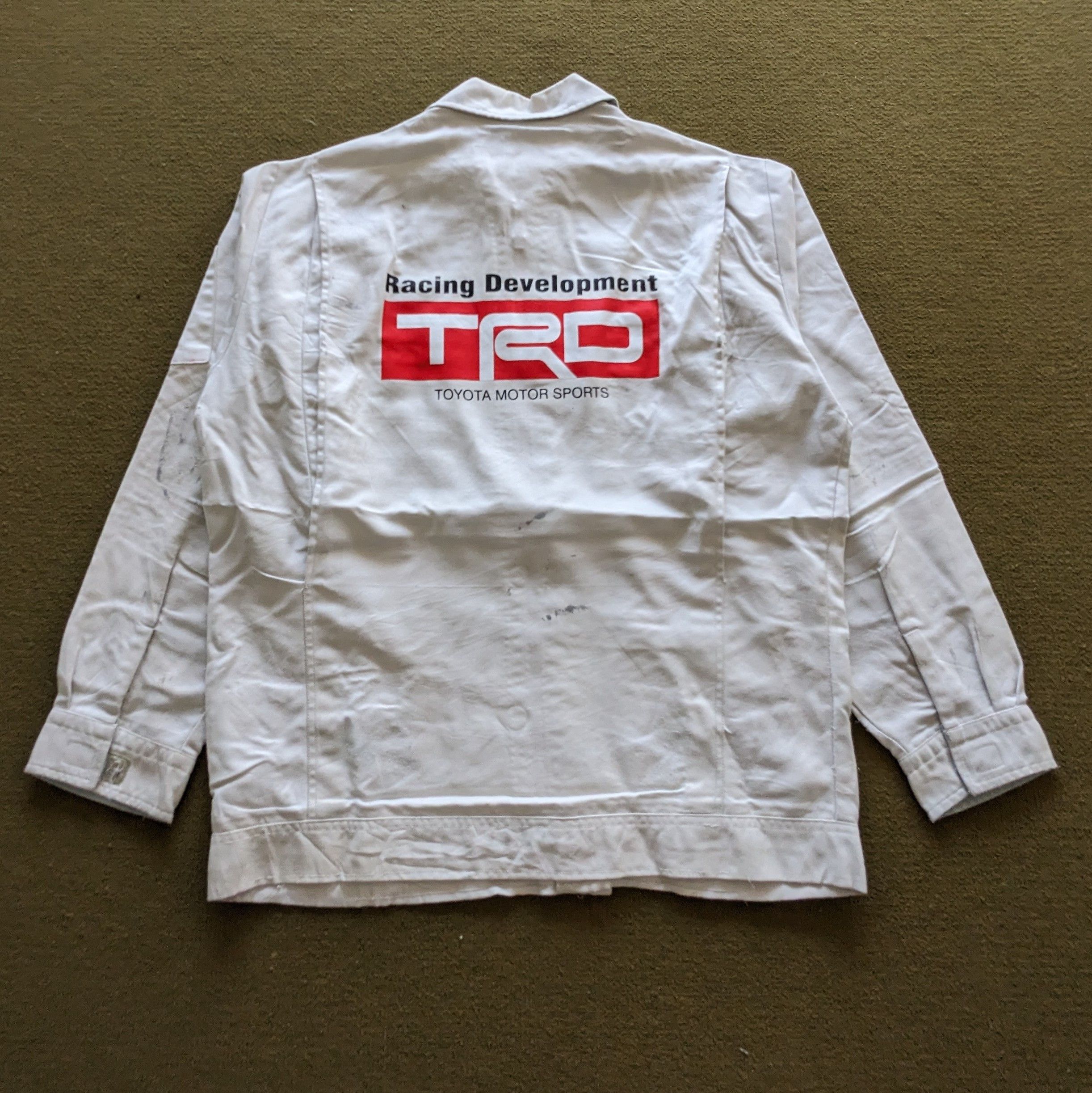 Vintage Vintage TOYOTA TRD Racing Team Custom Jacket | Grailed