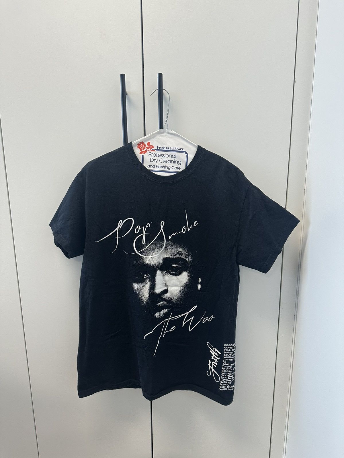 Vlone Pop smoke x Vlone T-Shirt Album cover | Grailed