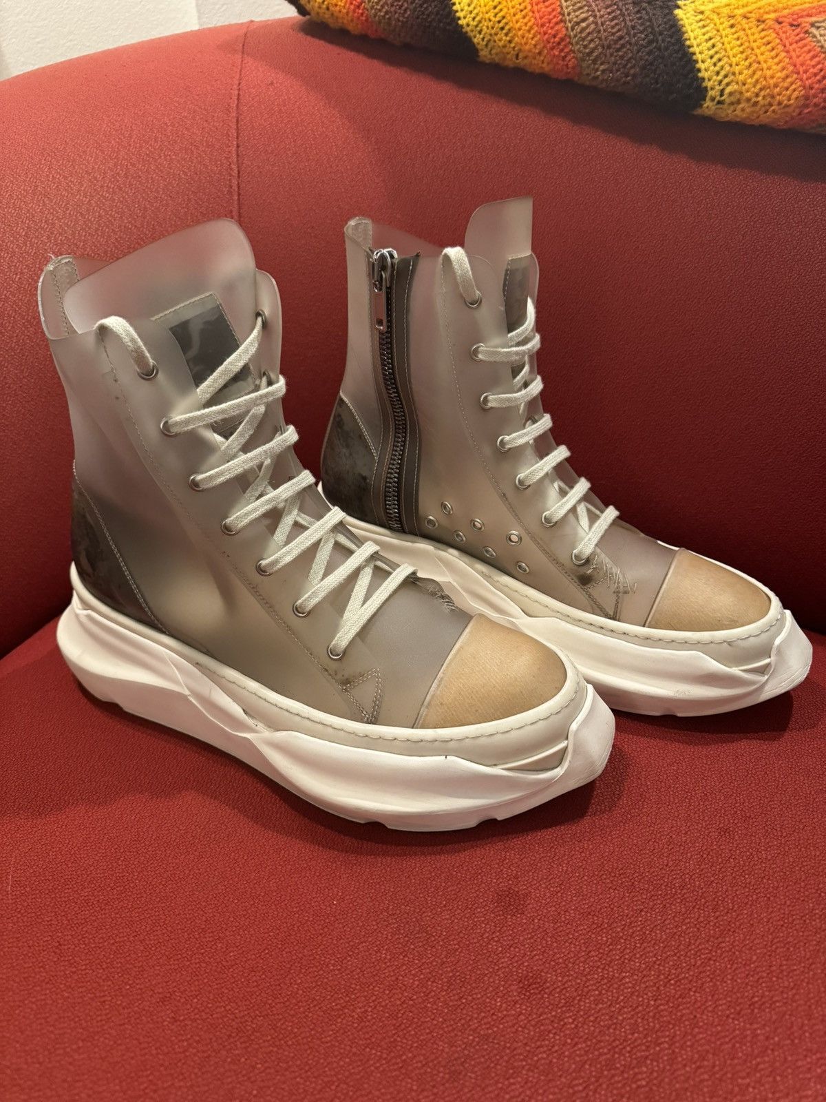 Rick Owens Rick Owens Clear Abstract Ramone | Grailed