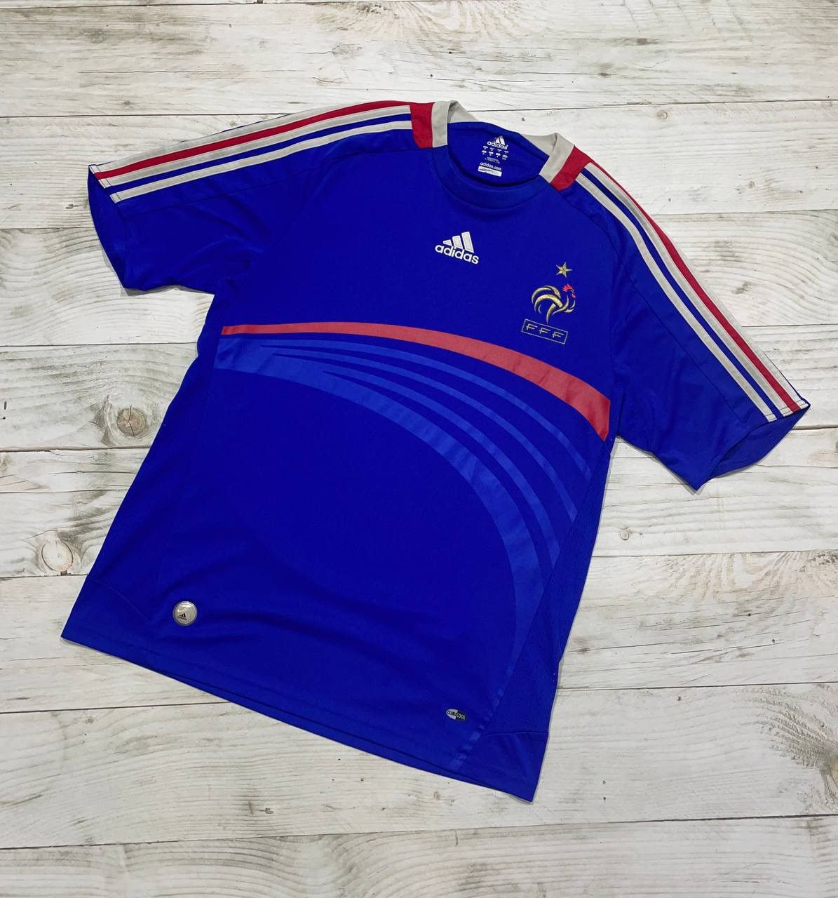Adidas × Fifa World Cup × Soccer Jersey Adidas France 2007 2008 Home ...