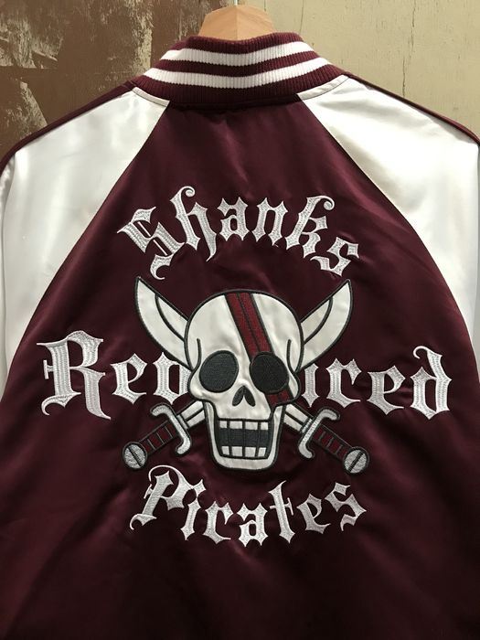 Vintage One Piece Shanks Japanese Souvenir Sukajan Jacket | Grailed