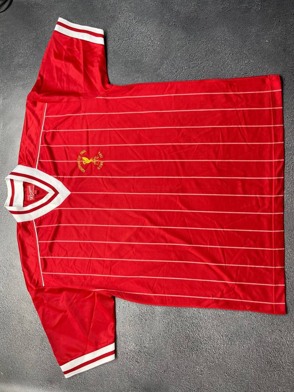 Adidas × Soccer Jersey × Vintage Liverpool European Cup Final Rome 1984 ...