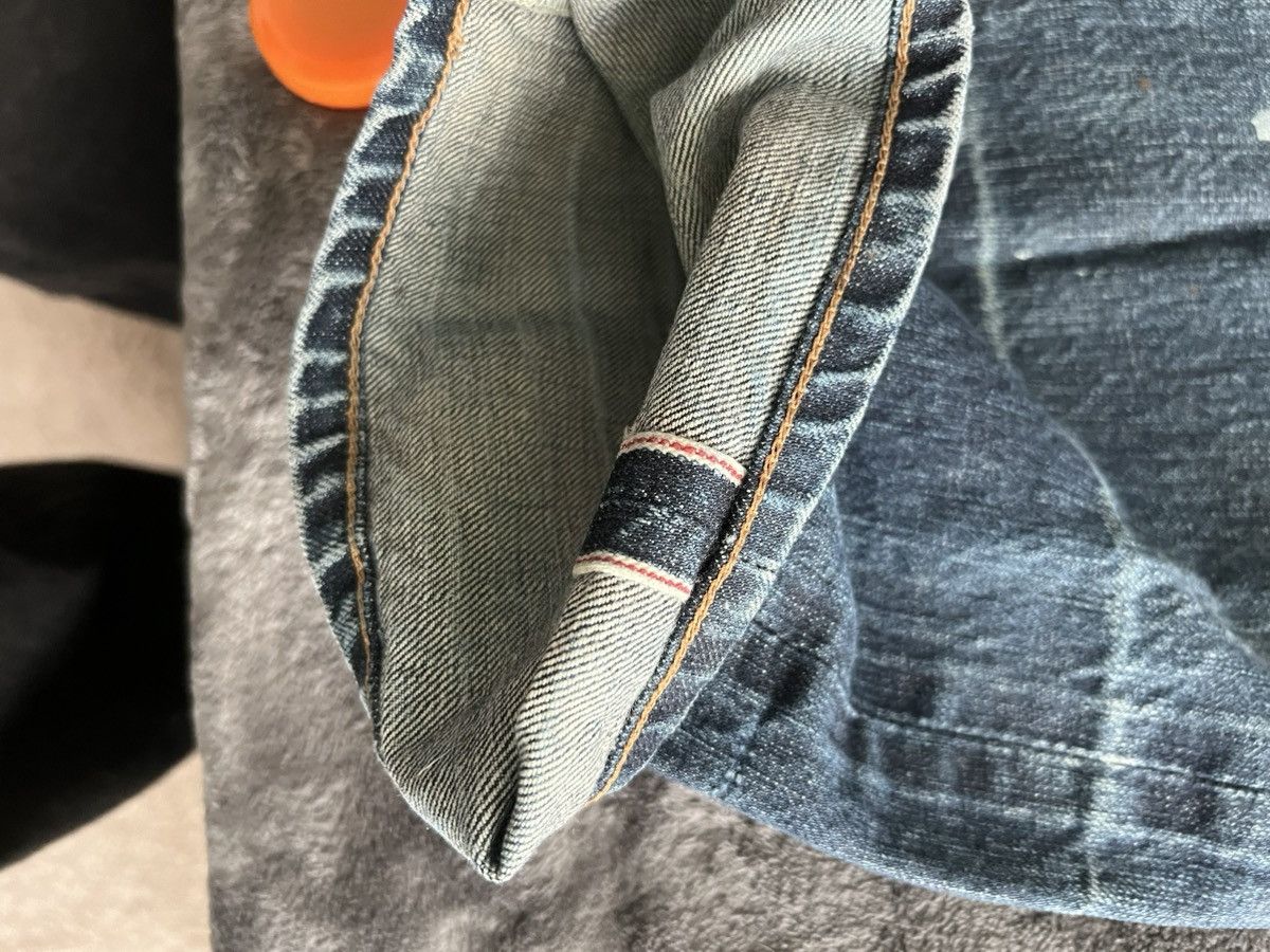 Todd Shelton Selvedge Paint Splatter Denim | Grailed