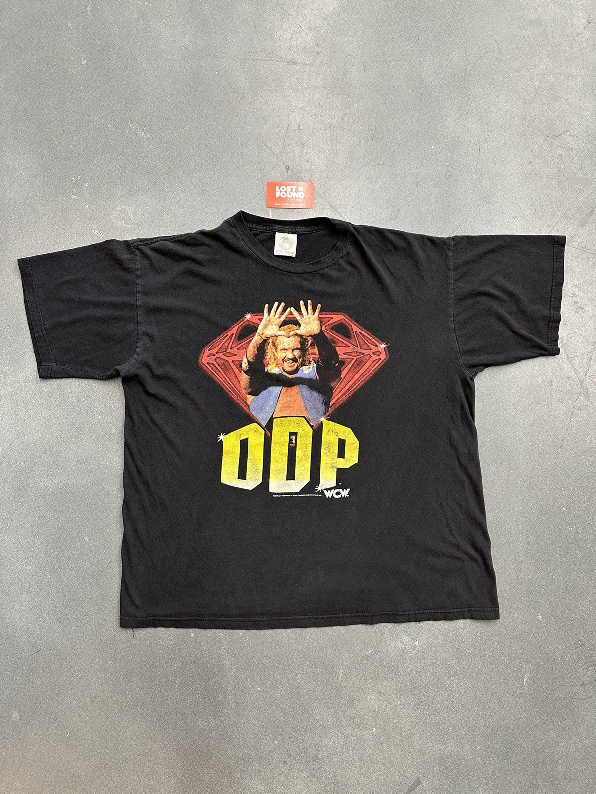 Vintage × WWF ‘90s Vintage WCW DDP Wrestling Faded Tee | Grailed