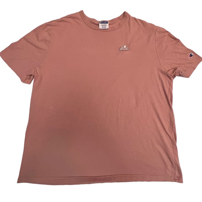 Champion Vintage Champion Label Branded Felt Logo T-Shirt | Grailed