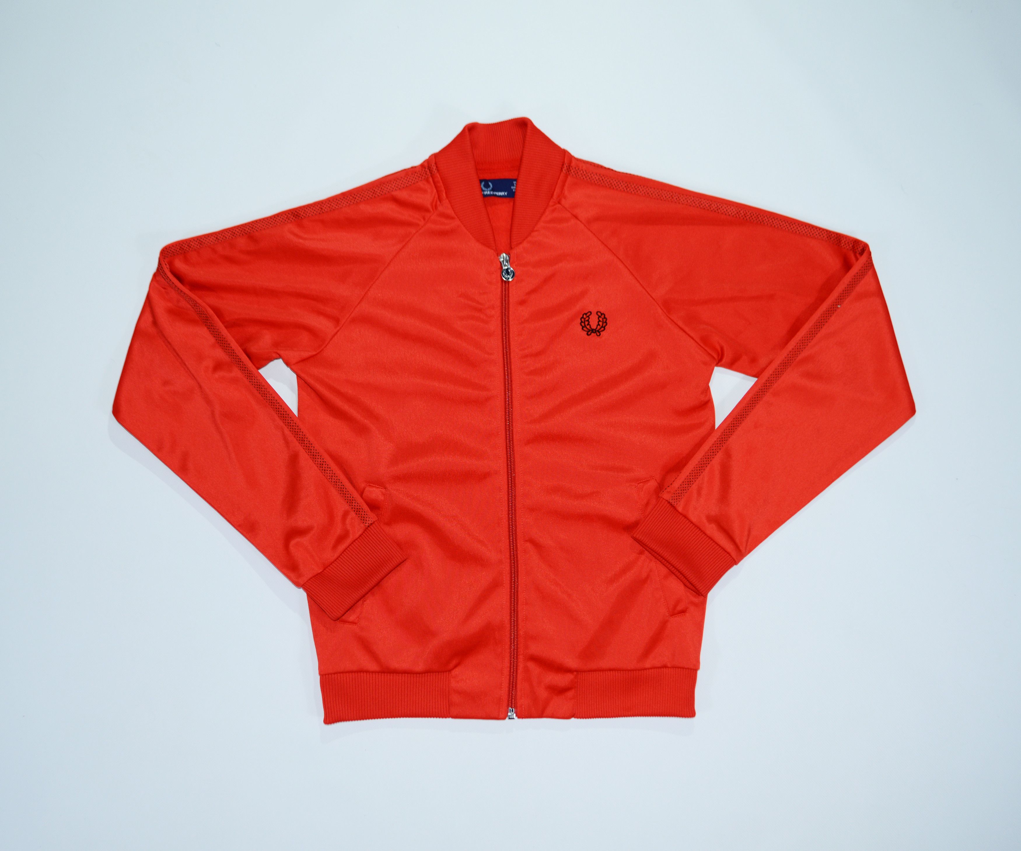 Fred Perry Vintage Fred Perry Red Track Jacket Size US6 EU38 | Grailed