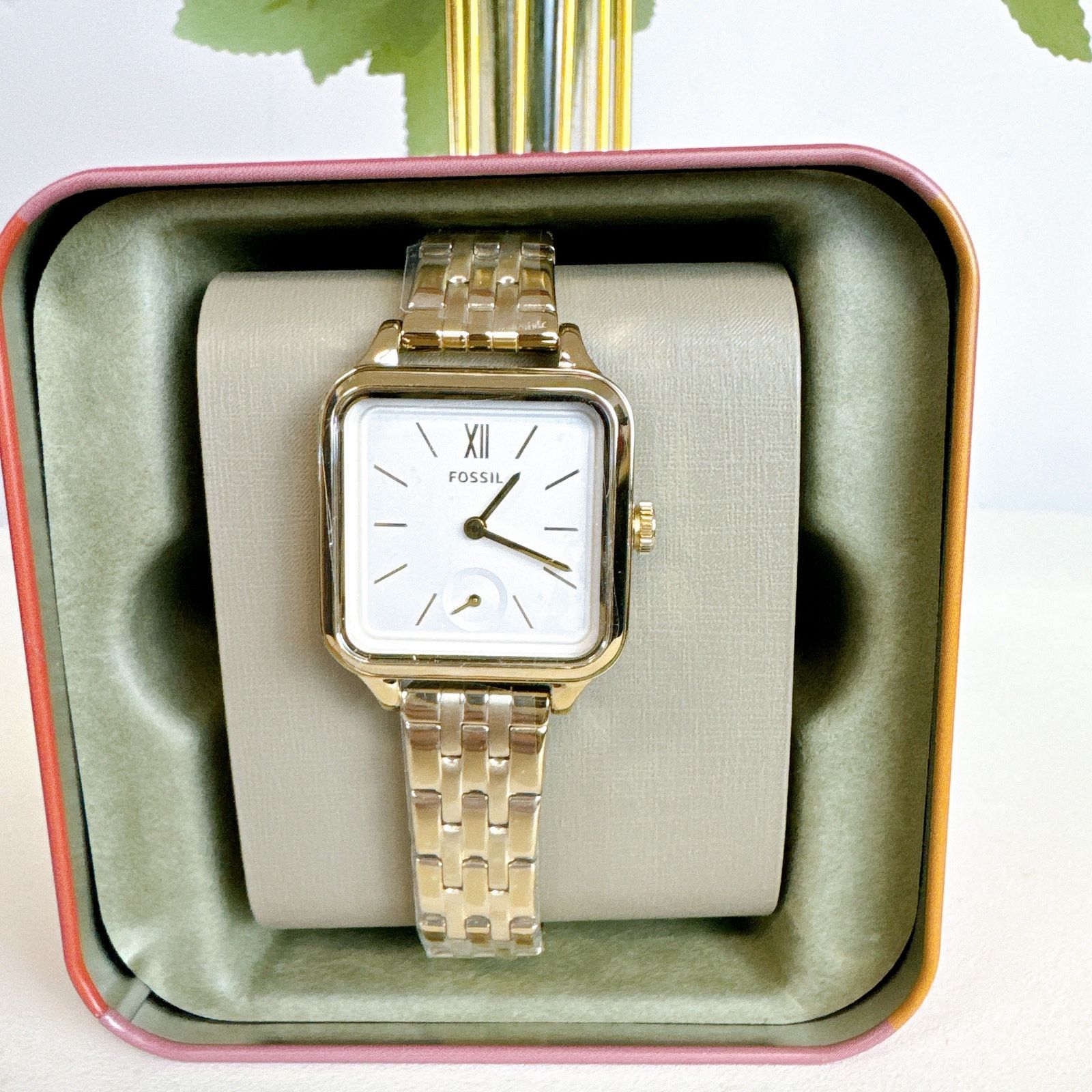 Fossil Fossil BQ3832 Colleen Three-Hand Gold Stainless Steel Watch ...