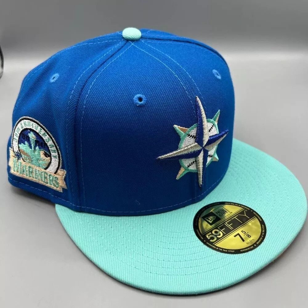 New Era Seattle Mariners Hat Men 7 5/8 59Fifty New Era Fitted Cap | Grailed